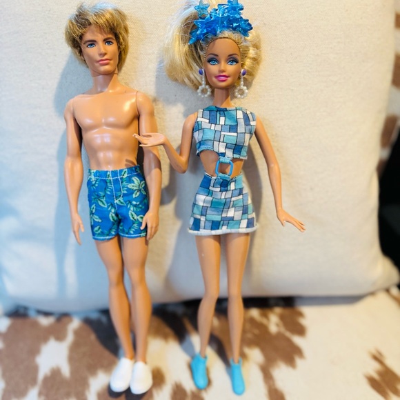 Mattel | Toys | Ken Barbie Both 200 Barbie Is Bendable Euc | Poshmark